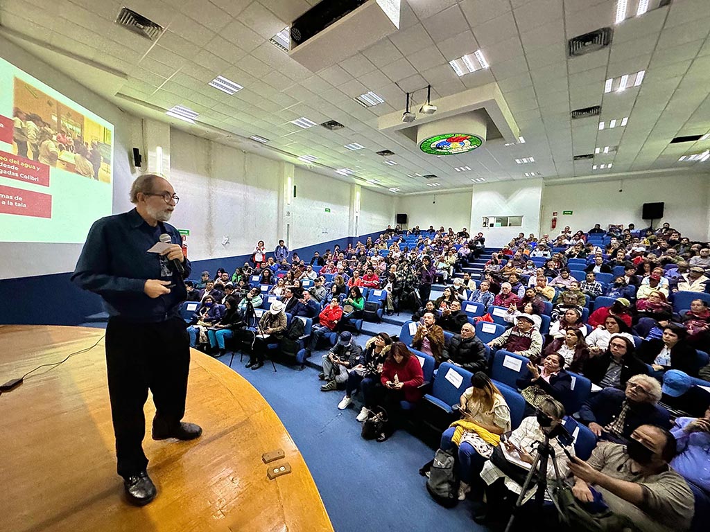 Sociedad y gobierno deben colaborar para enfrentar crisis hídrica