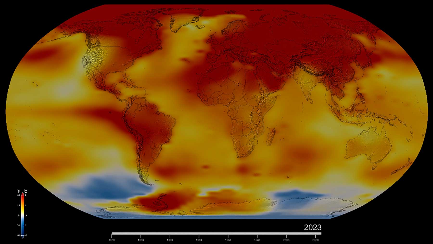 2023 el año más cálido registrado: NASA